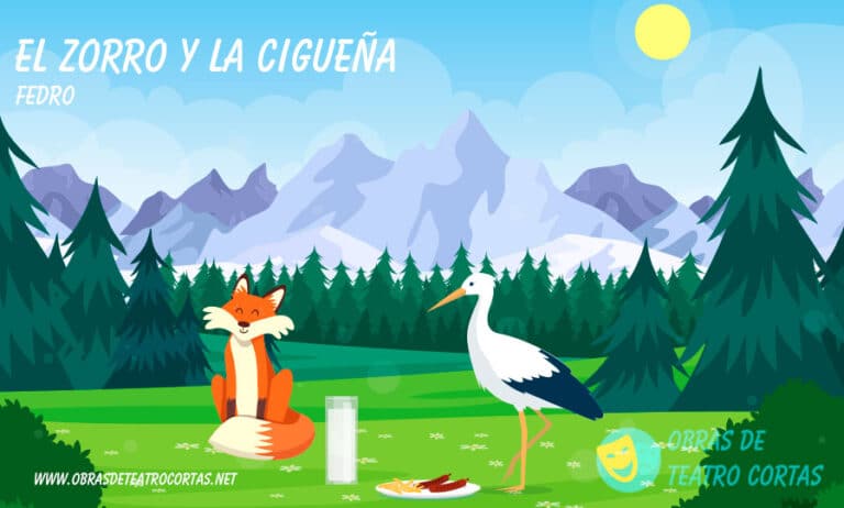 El Zorro y La Cigueña ️ [Fabulas Cortas] Trata bien a los demás