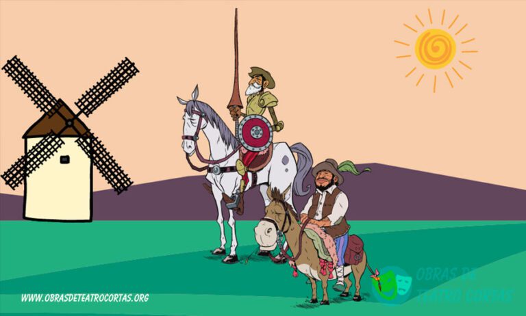 Don Quijote de la Mancha ️ Guion de teatro corto!